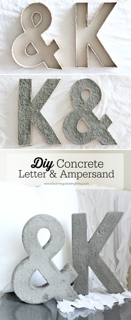 Using Letters for Decorating - Ideas & DIY Projects • The Budget Decorator
