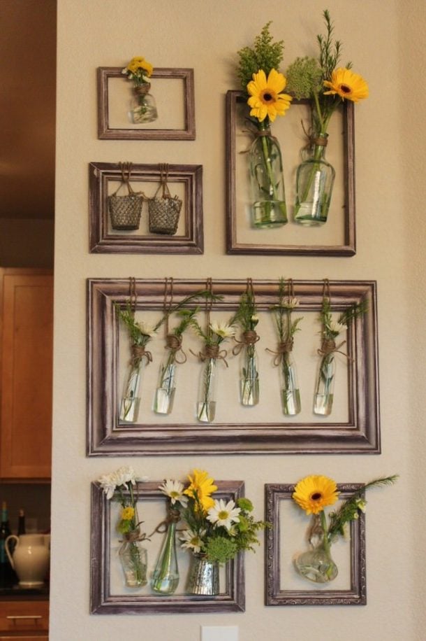 DIY Picture Frame Ideas & Crafts • The Budget Decorator