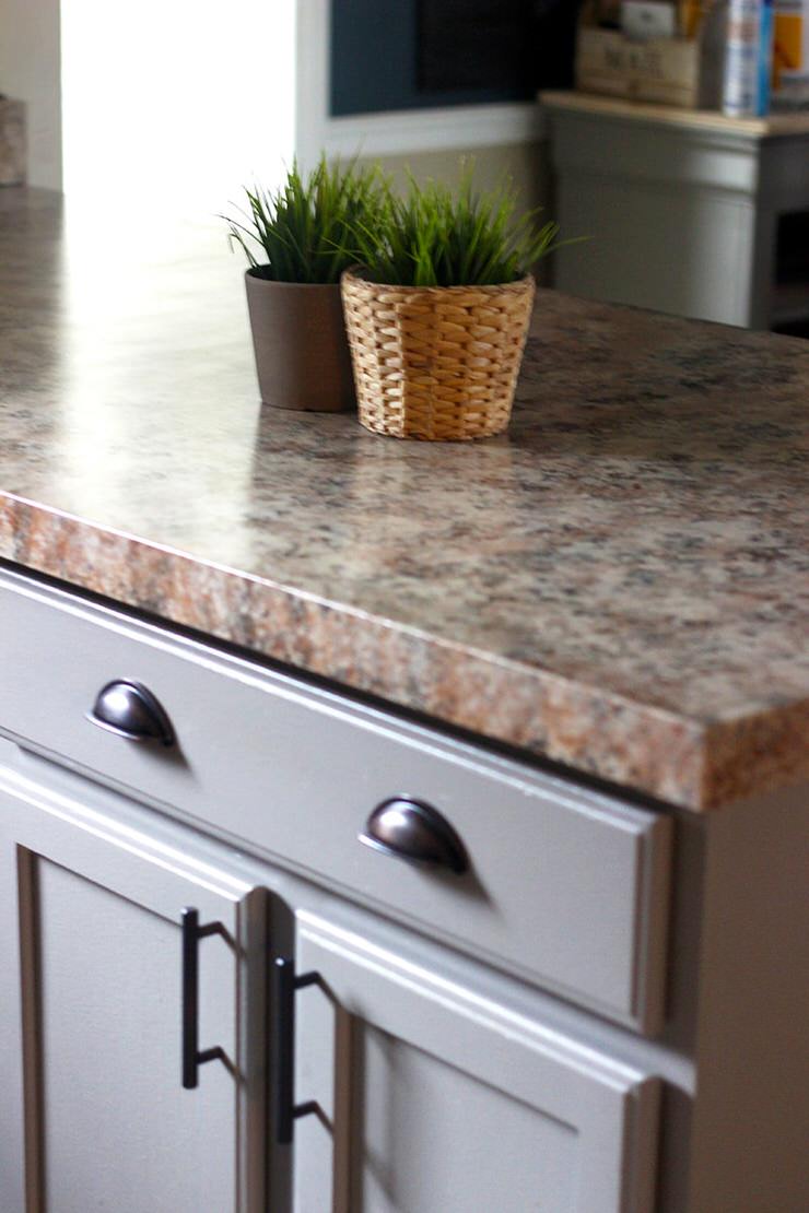 12 DIY Faux Granite Countertops Ideas How To Guide The Budget Decorator