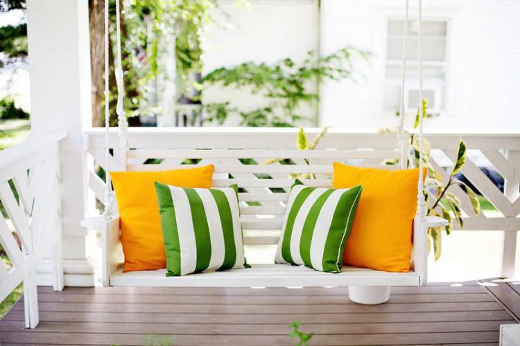DIY Front Porch Swing Projects • The Budget Decorator