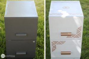 21 Fabulous Filing Cabinet Makeovers • The Budget Decorator