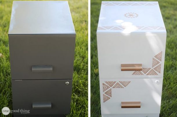 21 Fabulous Filing Cabinet Makeovers • The Budget Decorator