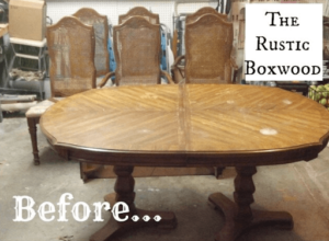 DIY Dining Table Makeovers - Before & Afters • The Budget Decorator