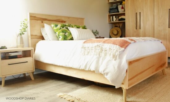 37 Gorgeous DIY Bed Frame Ideas & Projects • The Budget Decorator