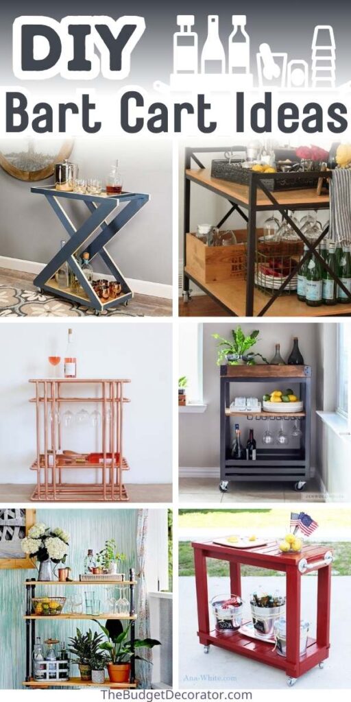 DIY Bar Cart Ideas: Crafting Your Perfect Beverage Station • The Budget ...