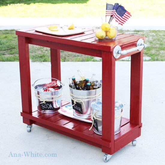 DIY Bar Cart Ideas: Crafting Your Perfect Beverage Station • The Budget ...