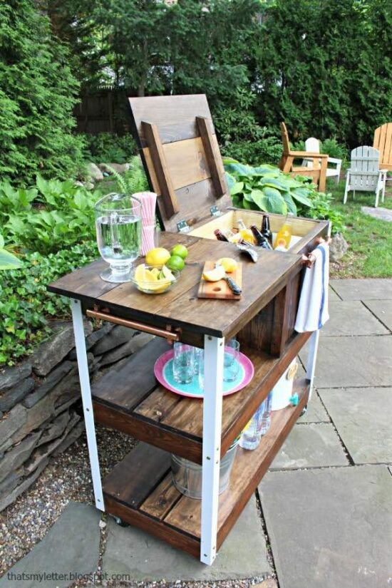 DIY Bar Cart Ideas: Crafting Your Perfect Beverage Station • The Budget ...