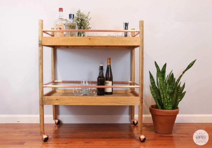 DIY Bar Cart Ideas: Crafting Your Perfect Beverage Station • The Budget ...